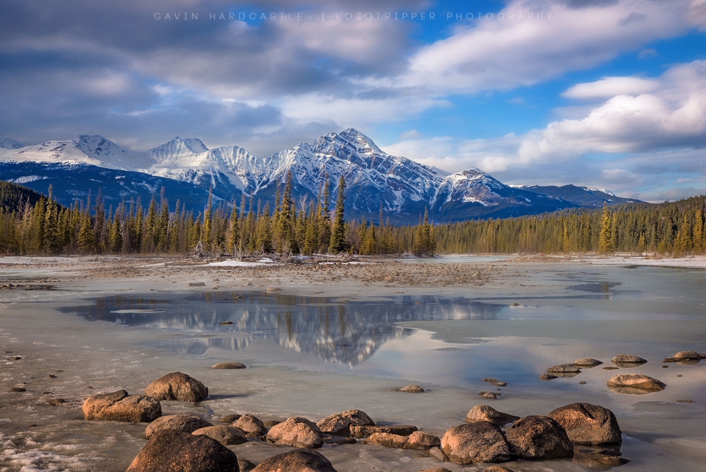 athabasca_river_pyramid_mountain_jasper_gavin_hardcastle - Fototripper
